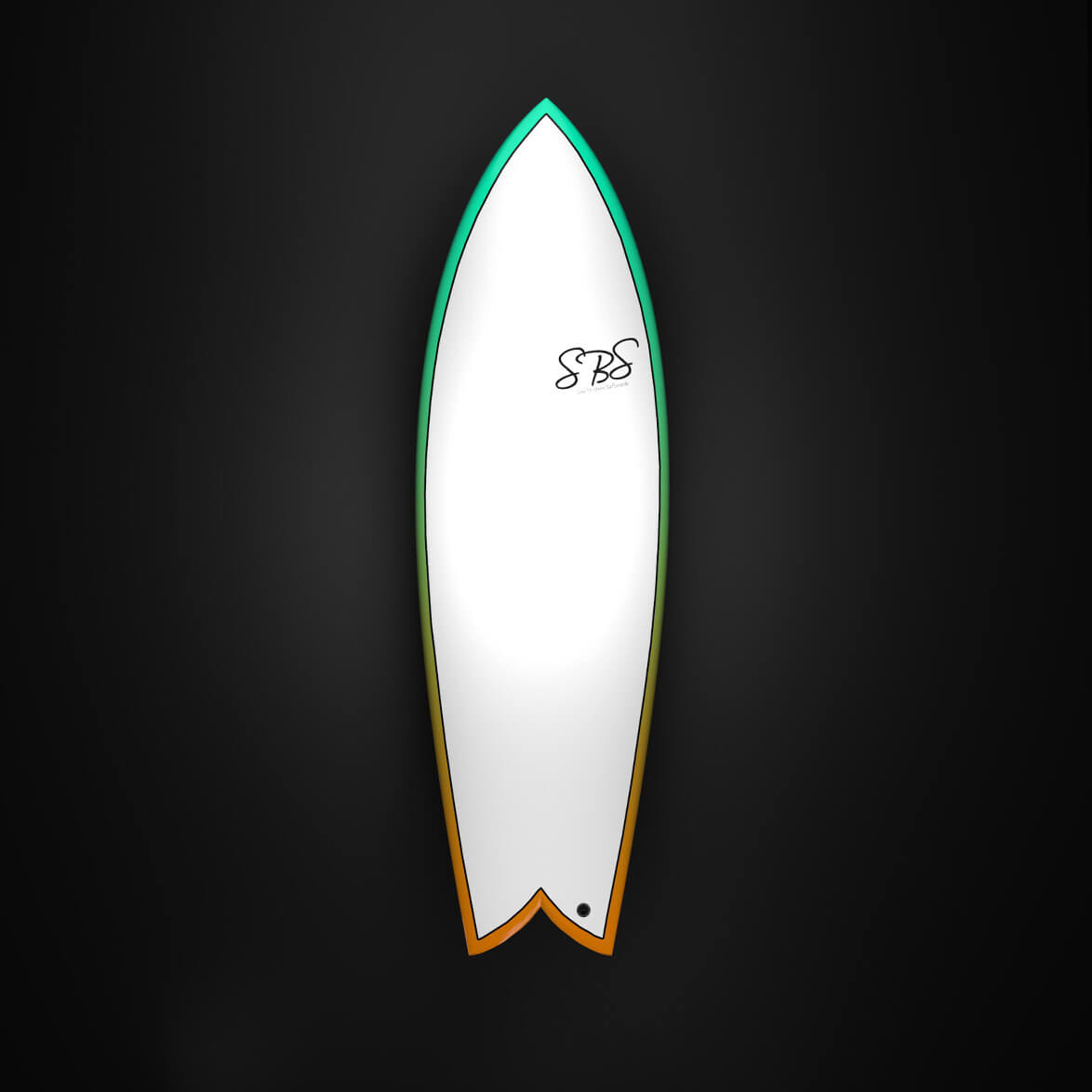 Fish Finger - Rapid Flex Surfboard Shortboard - Sbsboards.com